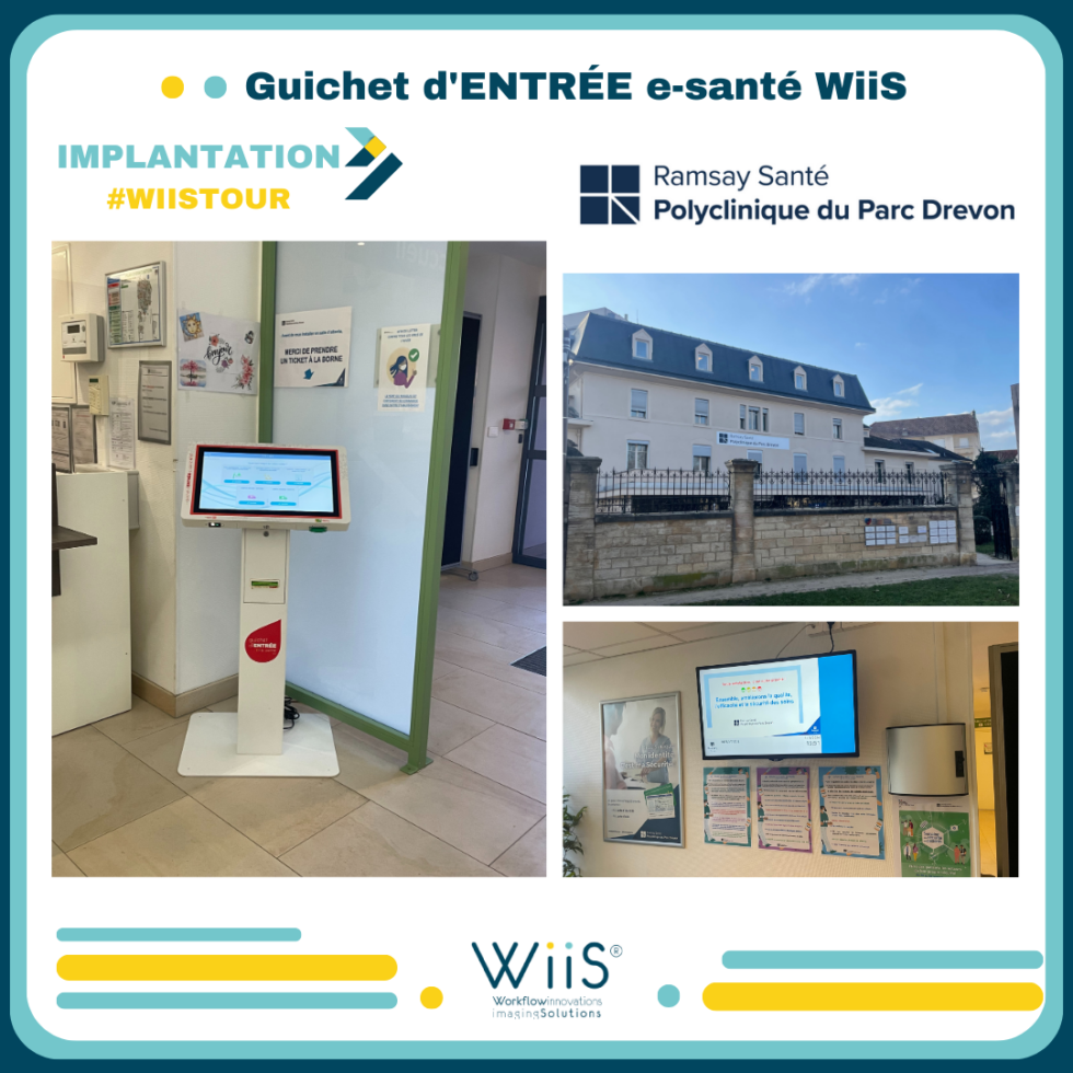 Changement de bornes pour la Polyclinique du Parc Drevon à Dijon | WiiS